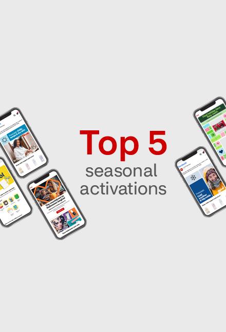 Top 5 Seasonal Activations